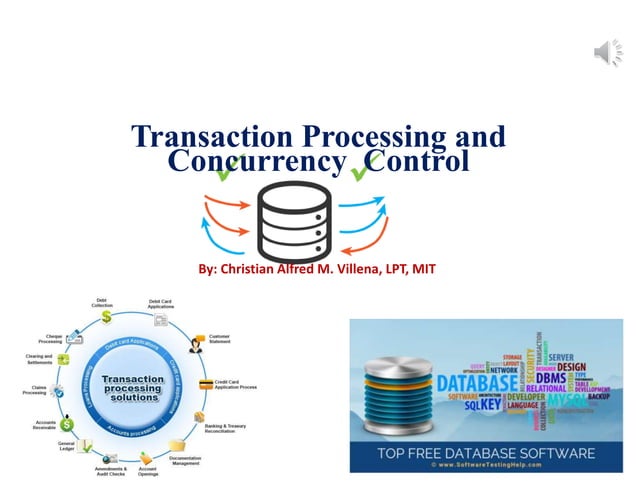 1 Transaction Processing And Concurrency Controlpptx Databases
