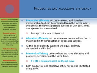 1.5.10 Market structure, static efficiency, dynamic efficiency and resource allocation.pptx