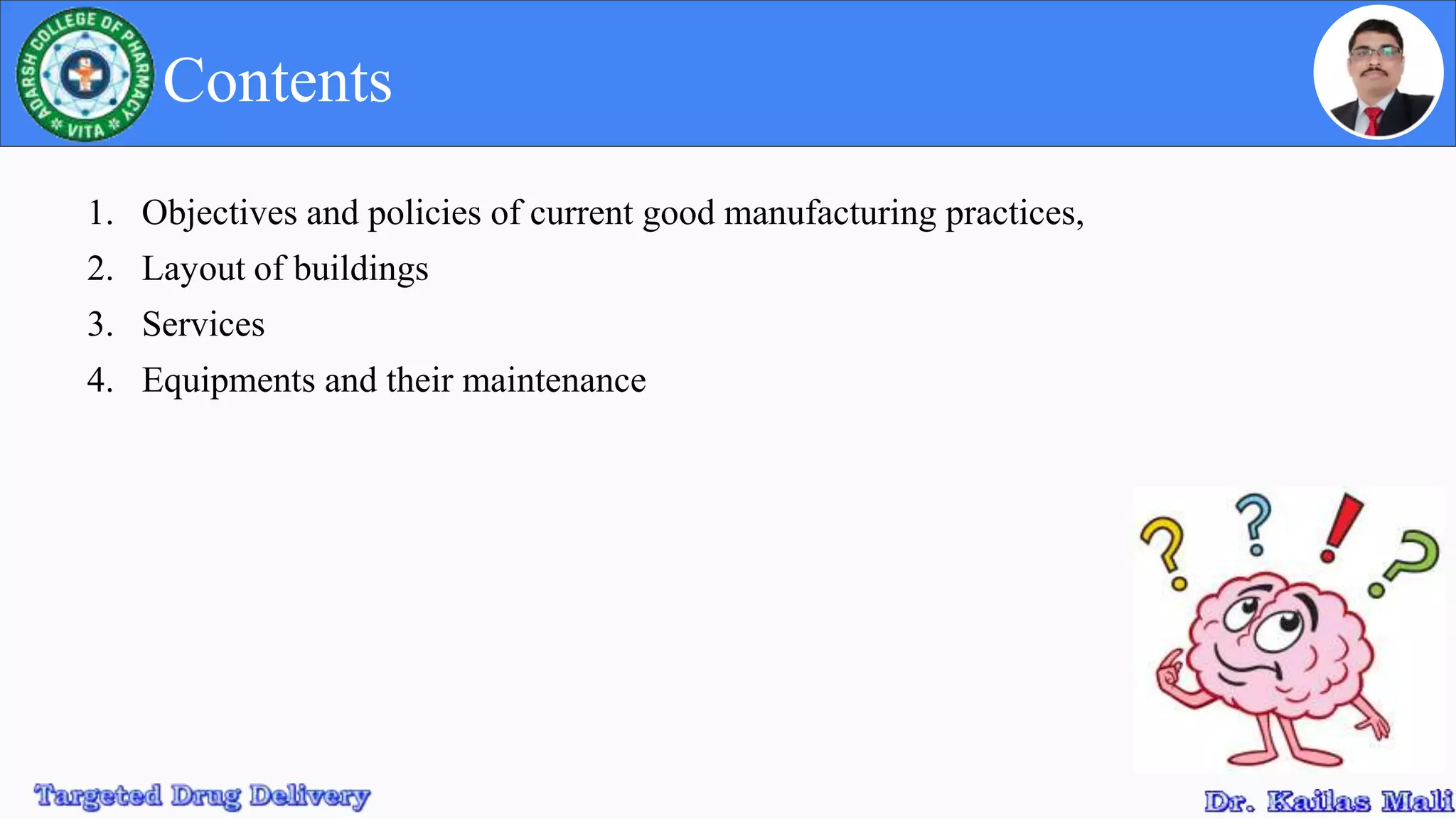 Current Good Manufacturing Practices | PPTX