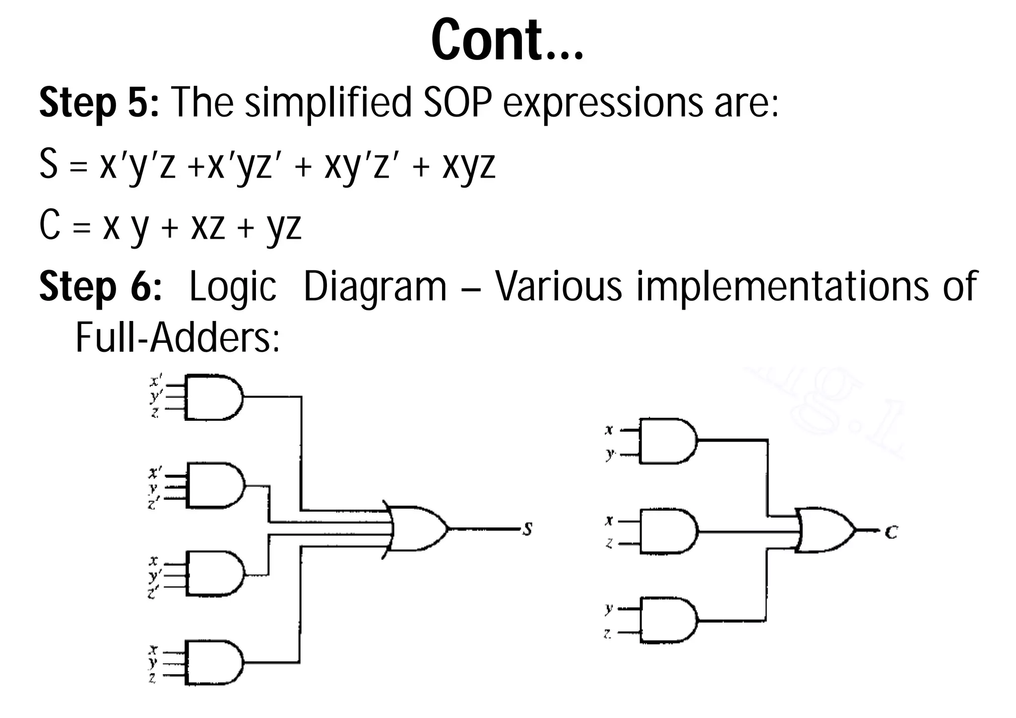 1. Combinational Logic Circutis with examples (1).pdf | Programming Languages | Computing