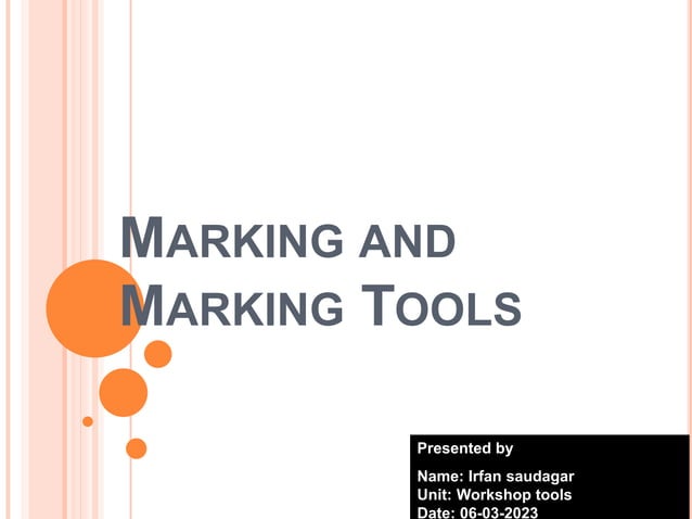 Machine Marking and Marking Tools.pptx | Needlework | Arts and Crafts