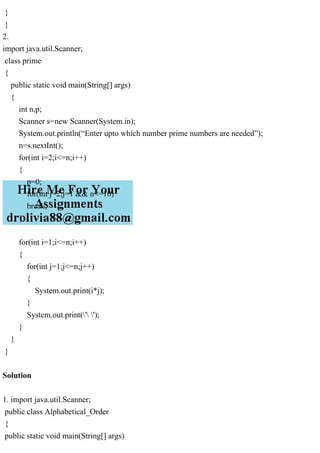 1. import java.util.Scanner; public class Alphabetical_Order {.pdf