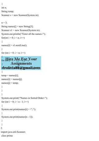 1. import java.util.Scanner; public class Alphabetical_Order {.pdf