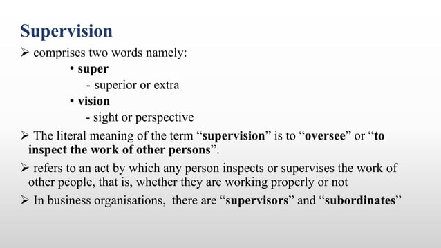 1. Supervision.pptx
