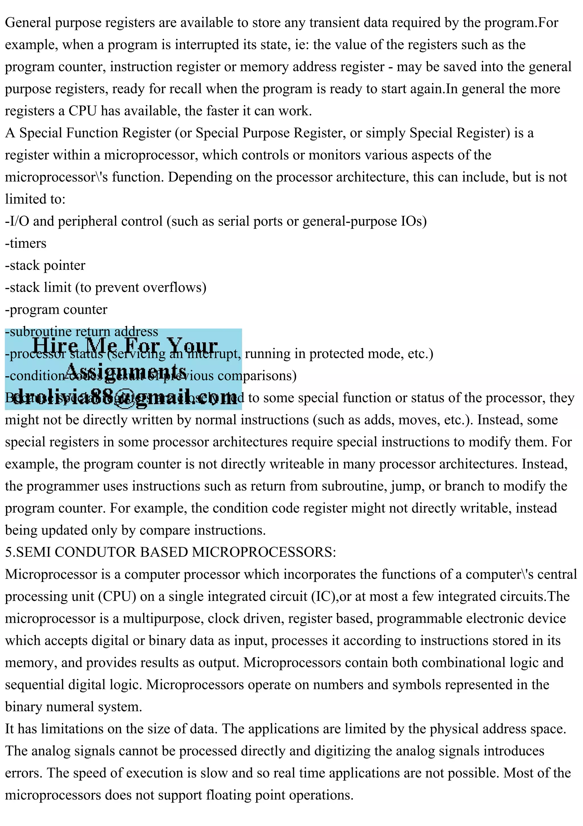 1.CPU INSTRUCTION AND EXECUTION CYCLEThe primary function of the .pdf