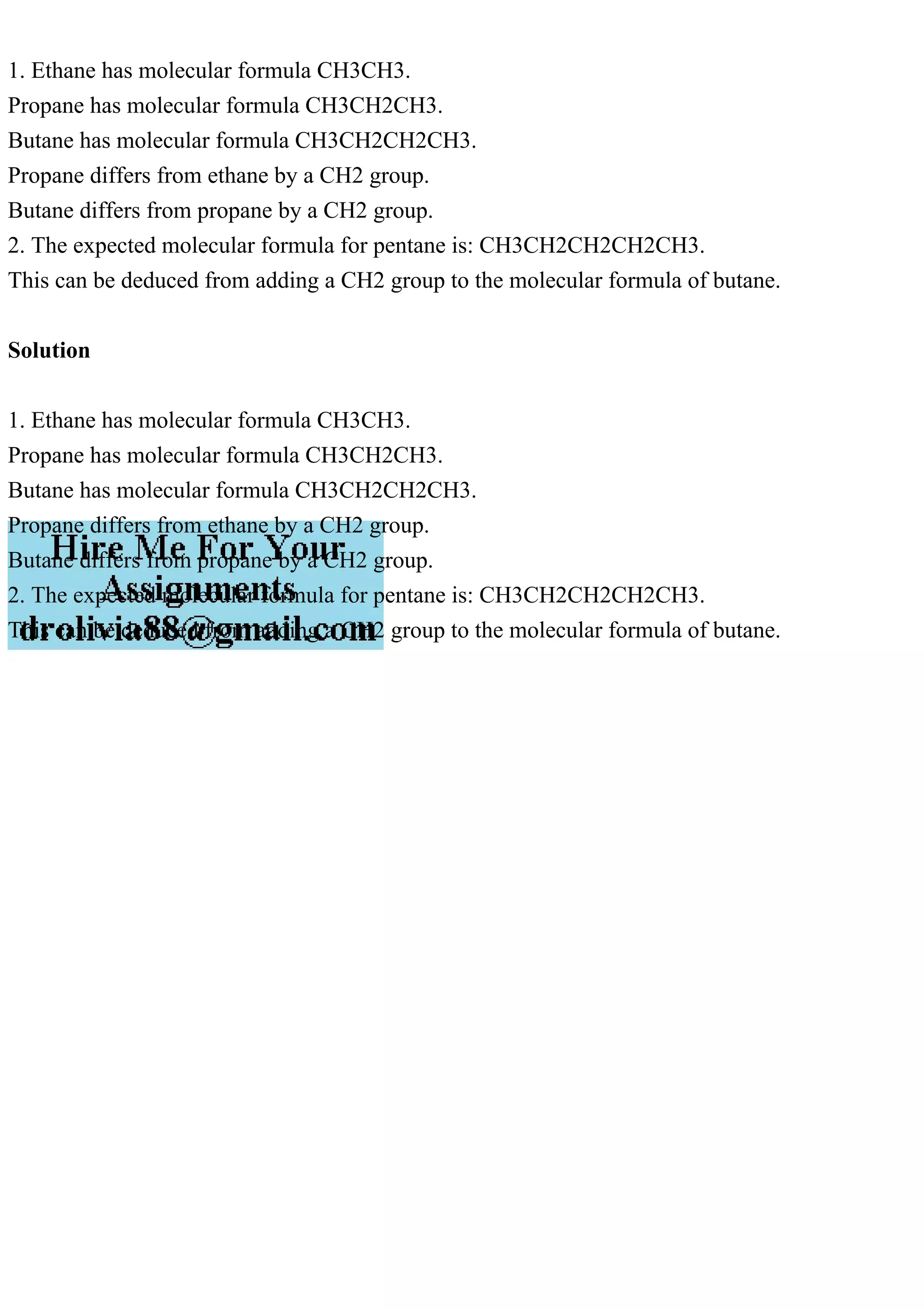 1. Ethane has molecular formula CH3CH3.Propane has molecular formu.pdf