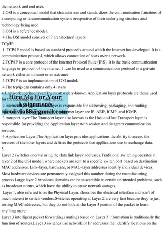1.The Open Systems Interconnect (OSI) model has seven layers.The mod.pdf