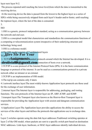 1.The Open Systems Interconnect (OSI) model has seven layers.The mod.pdf