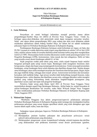 1. KAK Paket Supervisi Perbaikan Bendungan Raknamo 310122.pdf