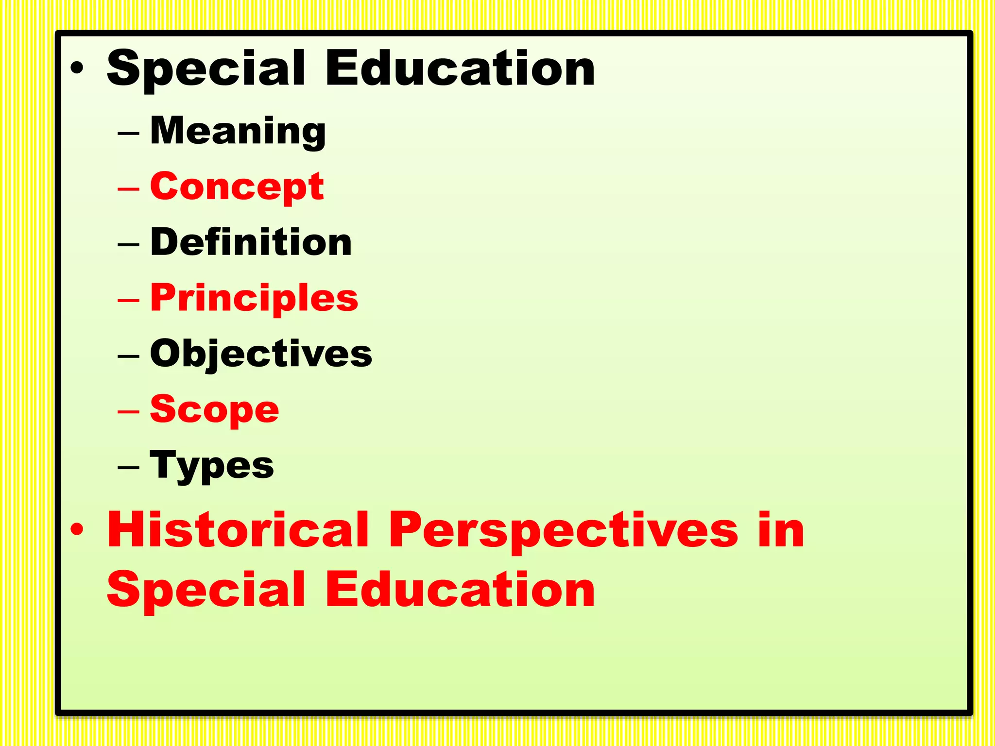 Meaning and Definition of Special Education.pptx