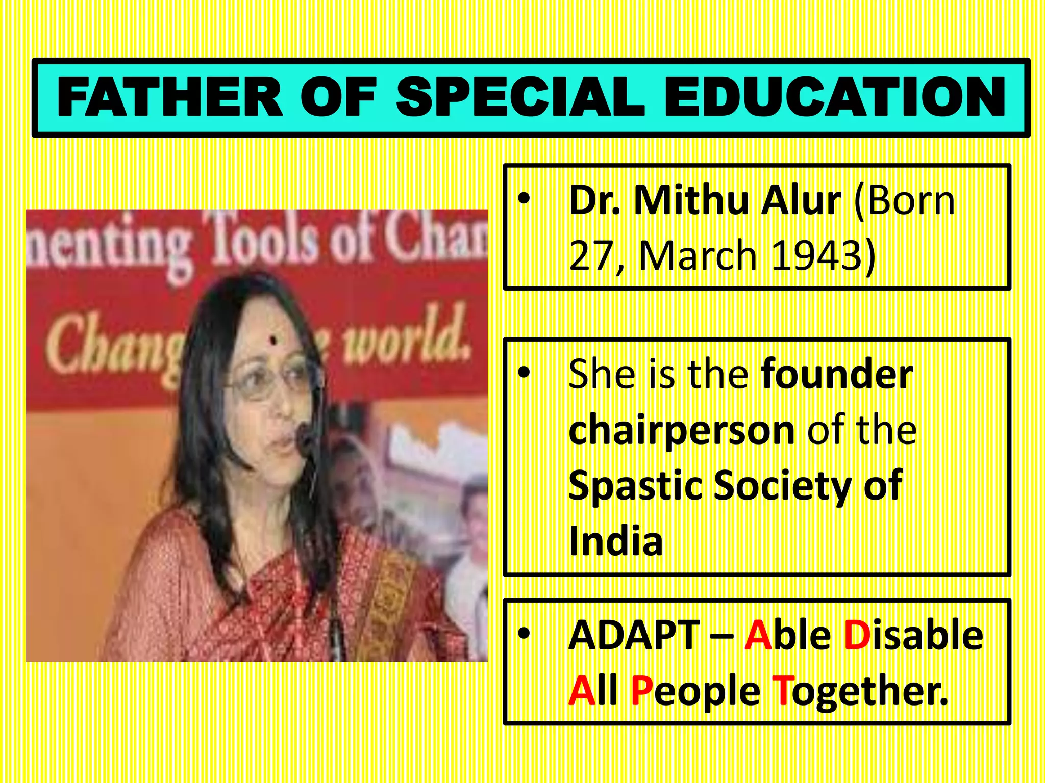 Meaning and Definition of Special Education.pptx