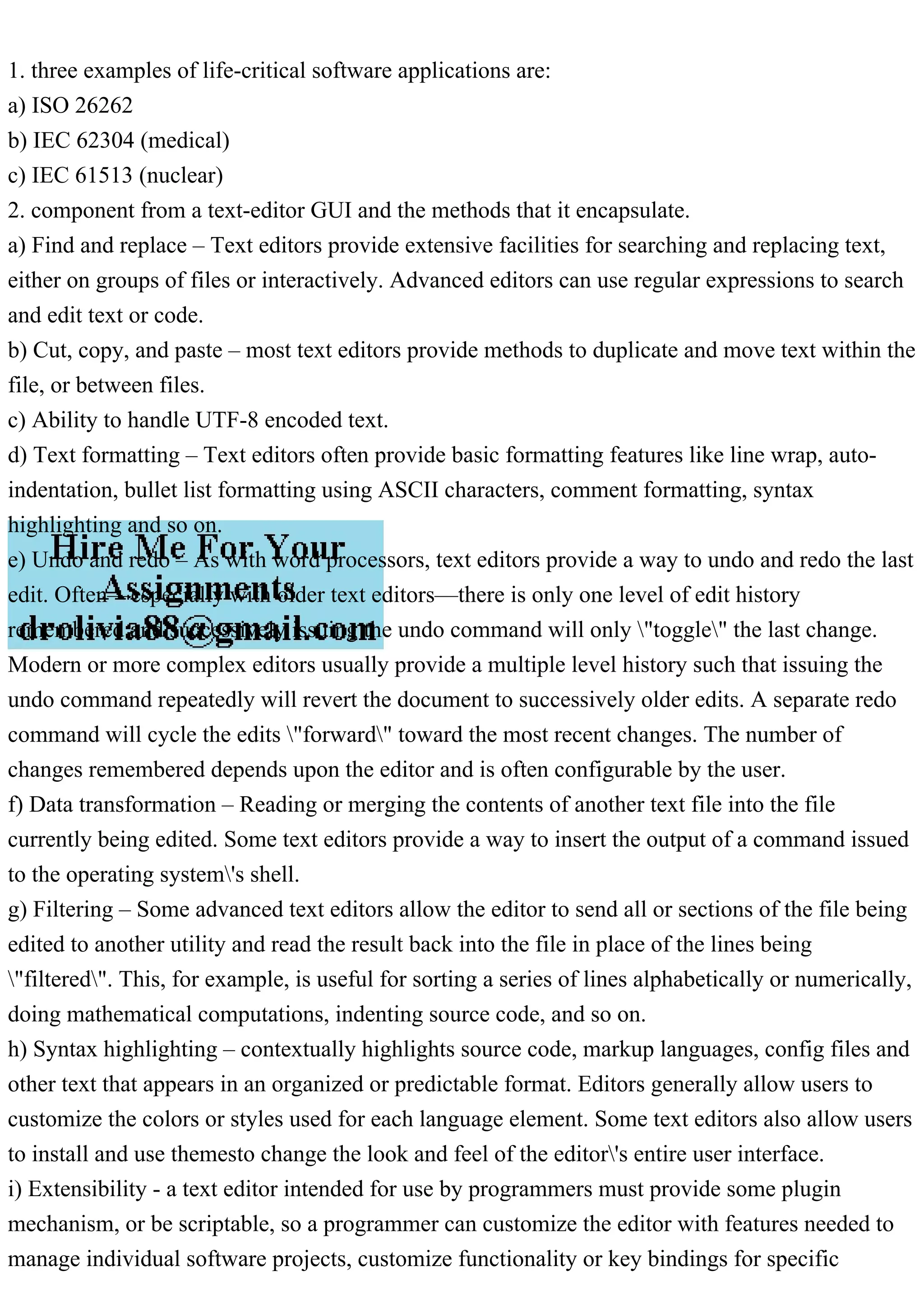 1. three examples of life-critical software applications area) IS.pdf