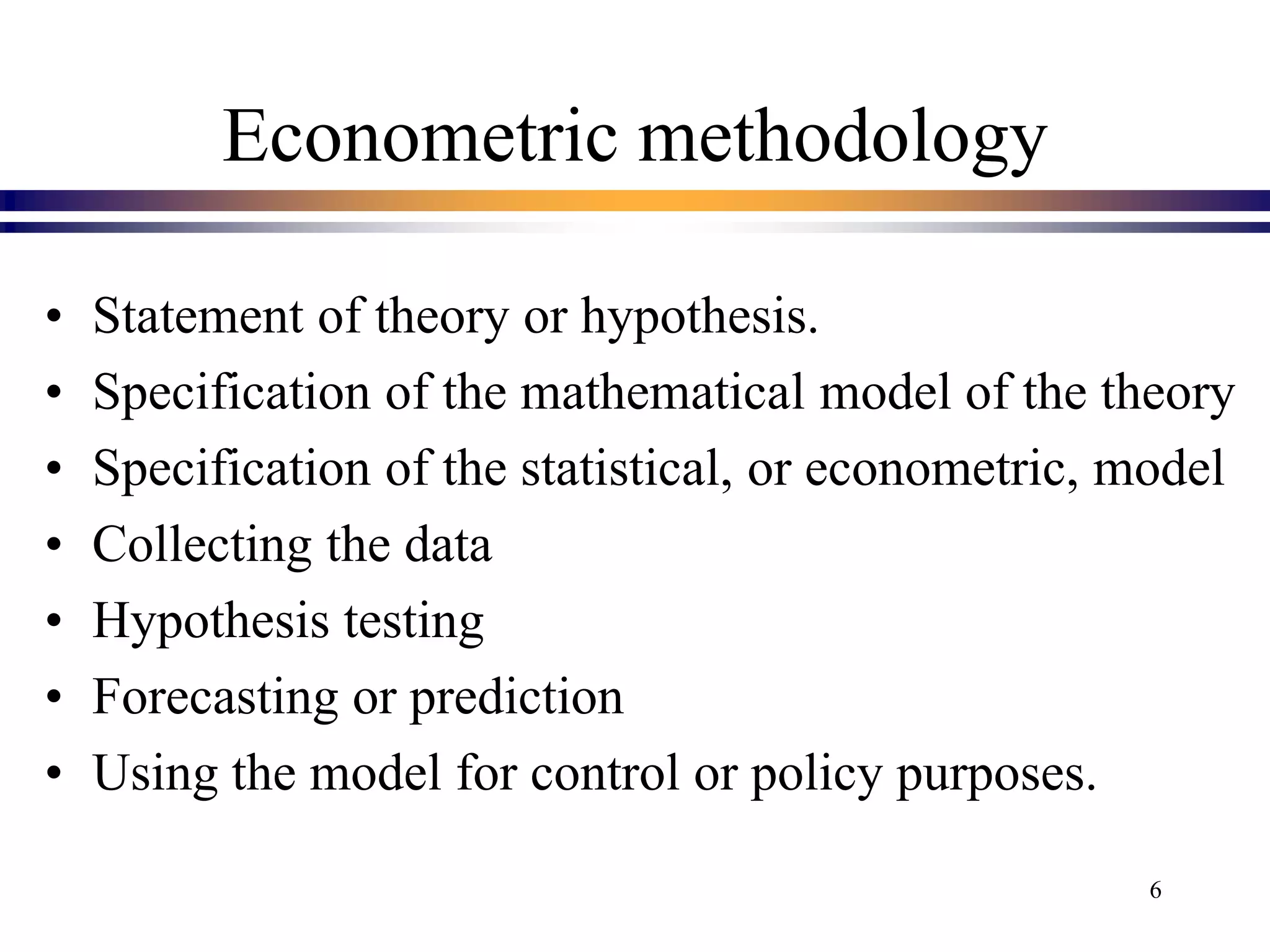 1 1 Introduction Econometrics Pptx