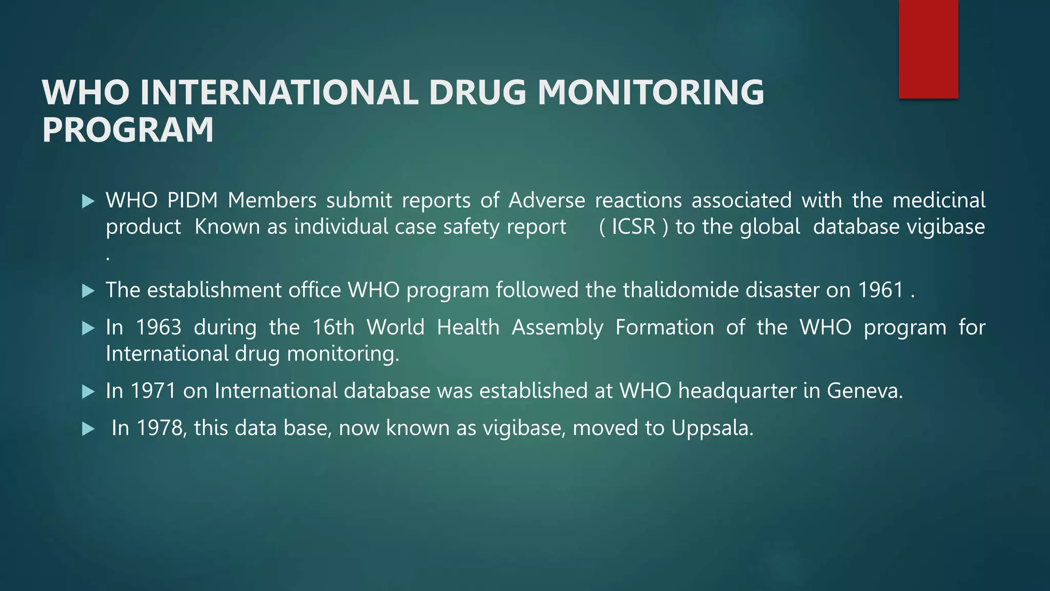 WHO international drug monitoring programme.pptx