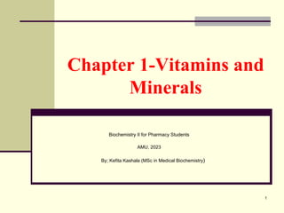 1. Vitamins and Minerals.ppt | Digestive Disorders | Diseases and ...
