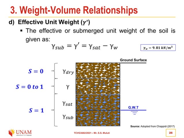 1.3 Soil Phase Relationships.pdf | Chemistry | Science