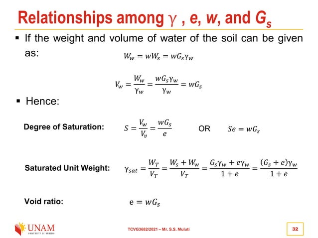 1.3 Soil Phase Relationships.pdf | Chemistry | Science