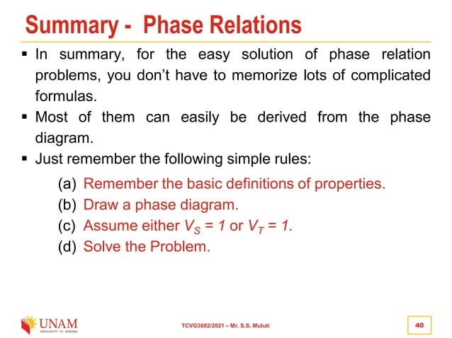 1.3 Soil Phase Relationships.pdf | Chemistry | Science