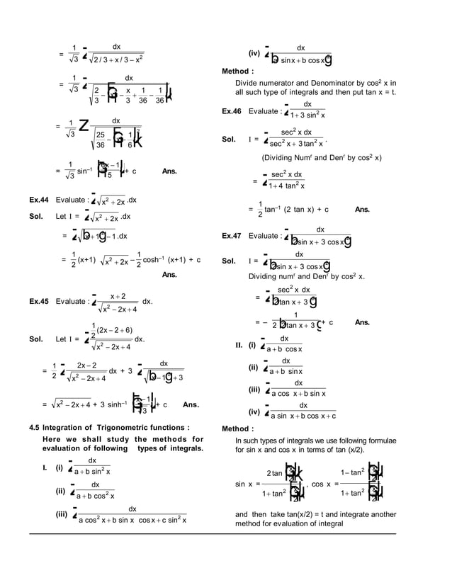 1. integration-theory. Module-5 pdf | PDF