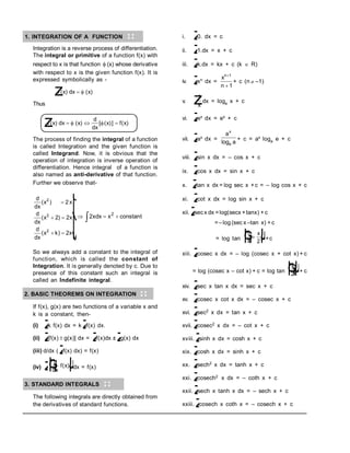 1. integration-theory. Module-5 pdf | PDF