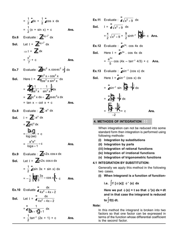 1. integration-theory. Module-5 pdf | PDF