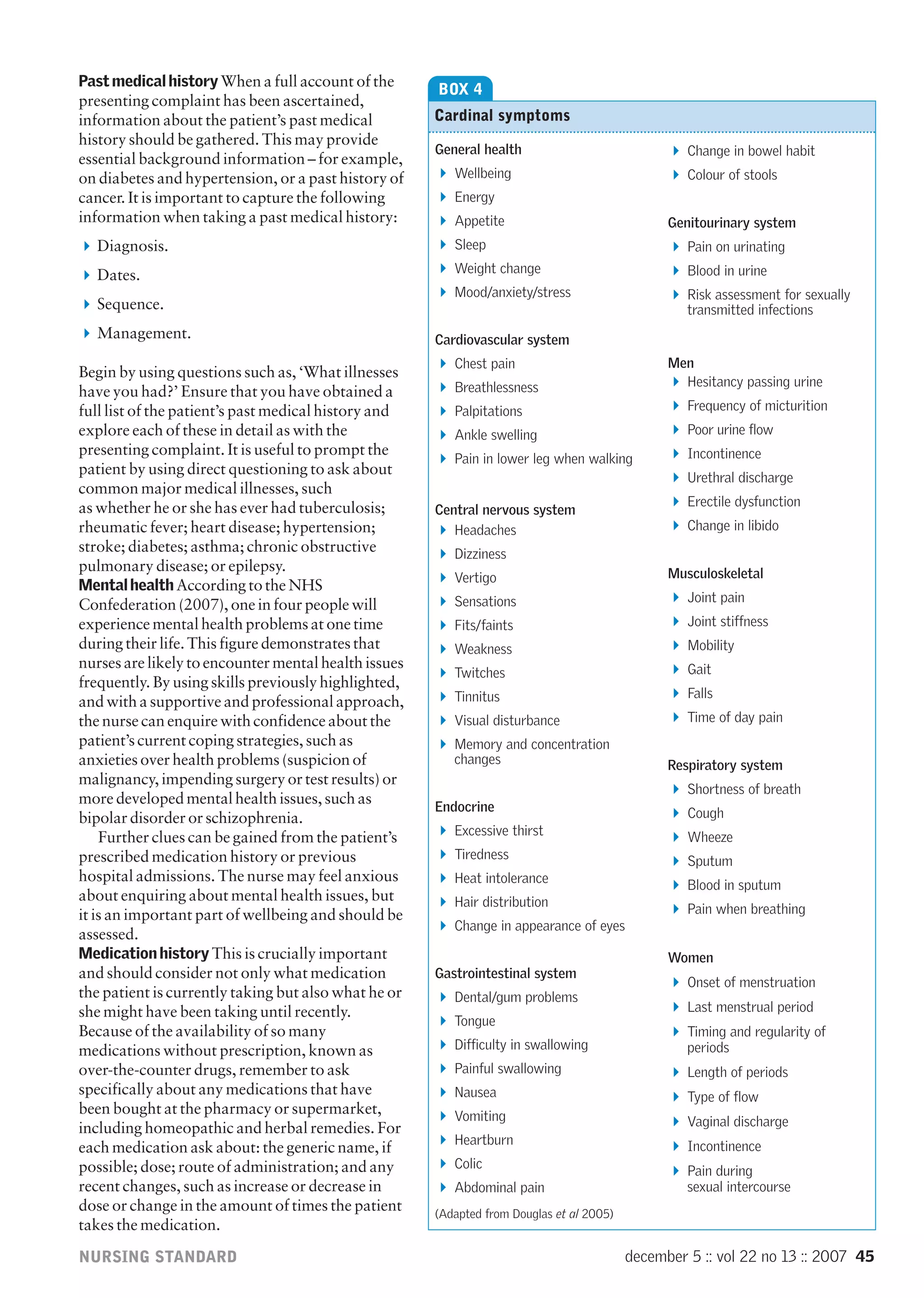 Patients Case History | PDF