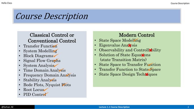 Intro to control system | PPT