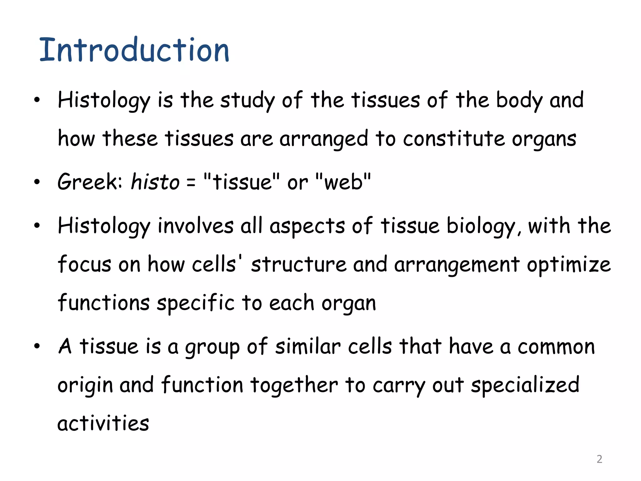1. Introduction to Histology.ppt