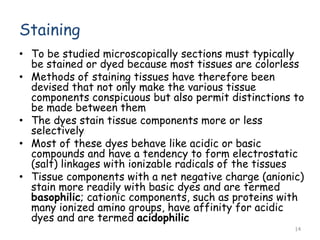 1. Introduction to Histology.ppt | Biological Sciences | Science