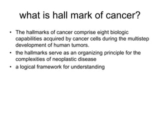1. Hallmarks of cancer.ppt