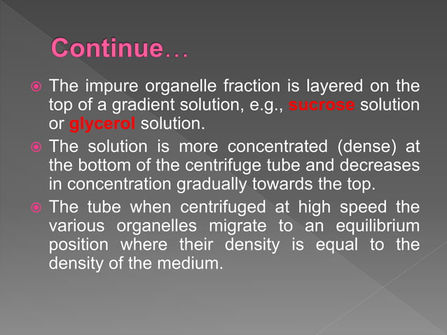 1. cell fractionation.pptx | Chemistry | Science
