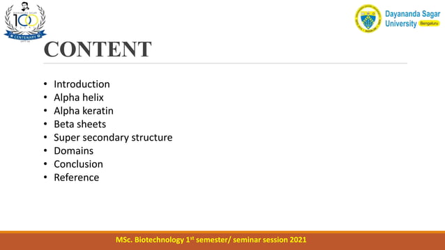 types of secondary structure and super secondary structure of protein ...