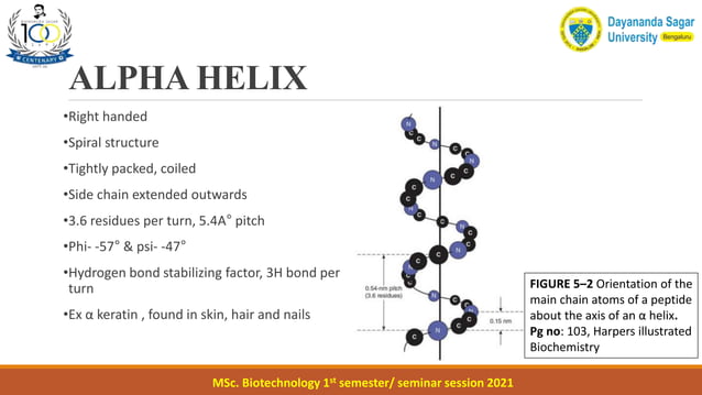 types of secondary structure and super secondary structure of protein ...