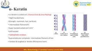 types of secondary structure and super secondary structure of protein ...