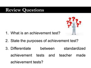 1. Achievement Test- Meaning and Purposes.pptx