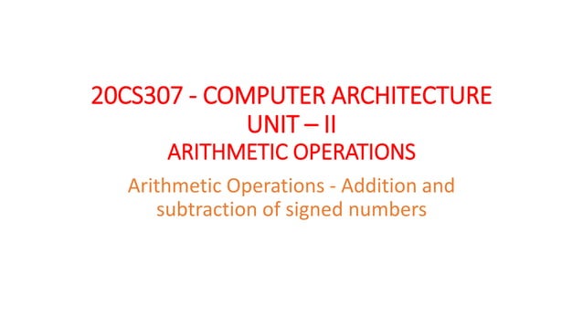 1. Arithmetic Operations - Addition and subtraction of signed numbers.pptx