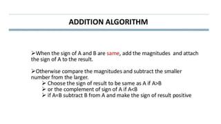 1. Arithmetic Operations - Addition and subtraction of signed numbers.pptx