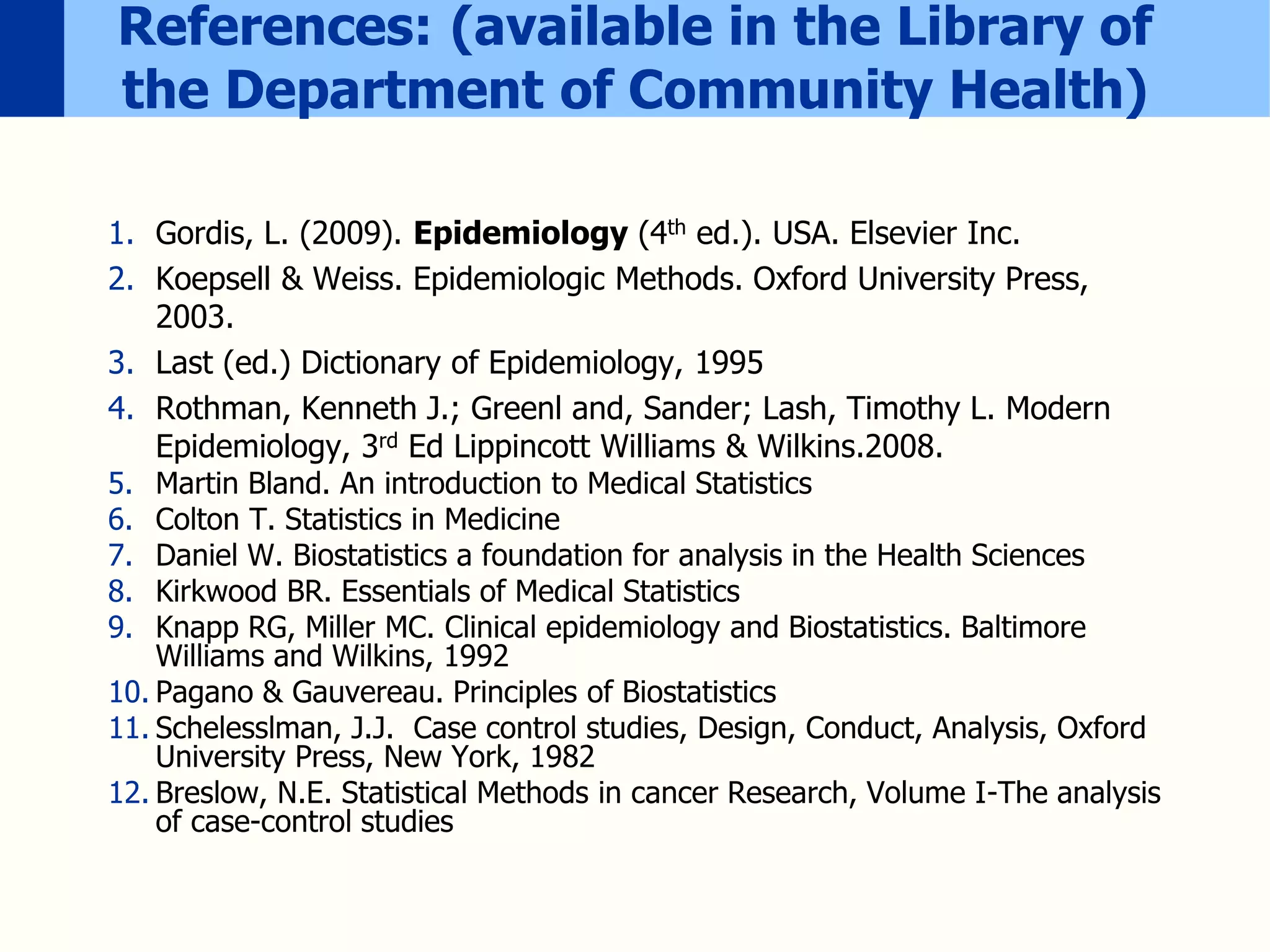 1. Introdution to Biostatistics.ppt | Educational Assessment | Education