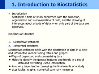 1. Introdution to Biostatistics.ppt