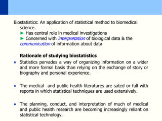 1. Introdution to Biostatistics.ppt