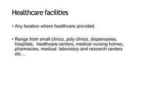 Healthcare and facility.pptx