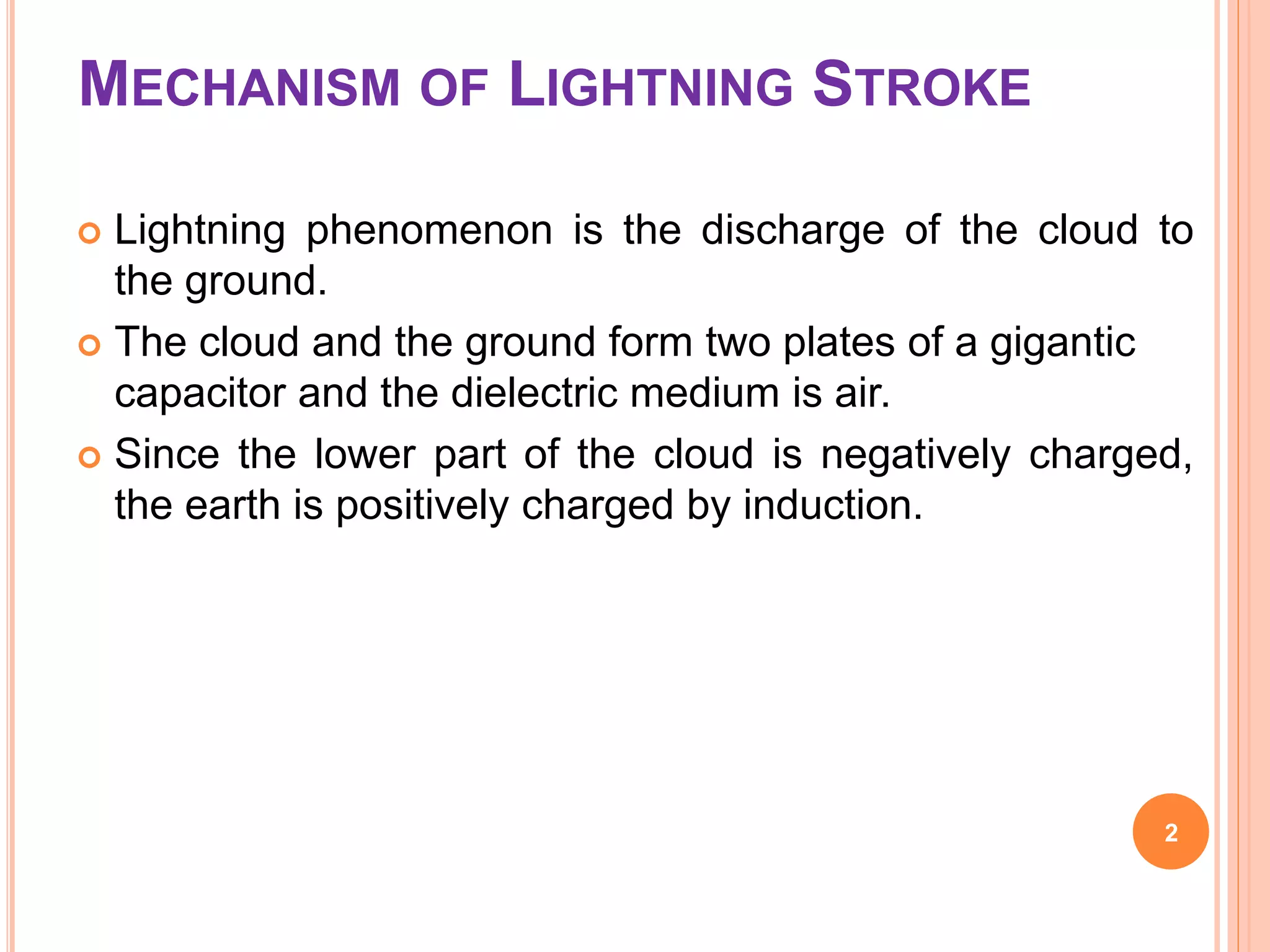 Mechanism of Lightning Stroke.pptx