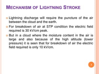 Mechanism of Lightning Stroke.pptx