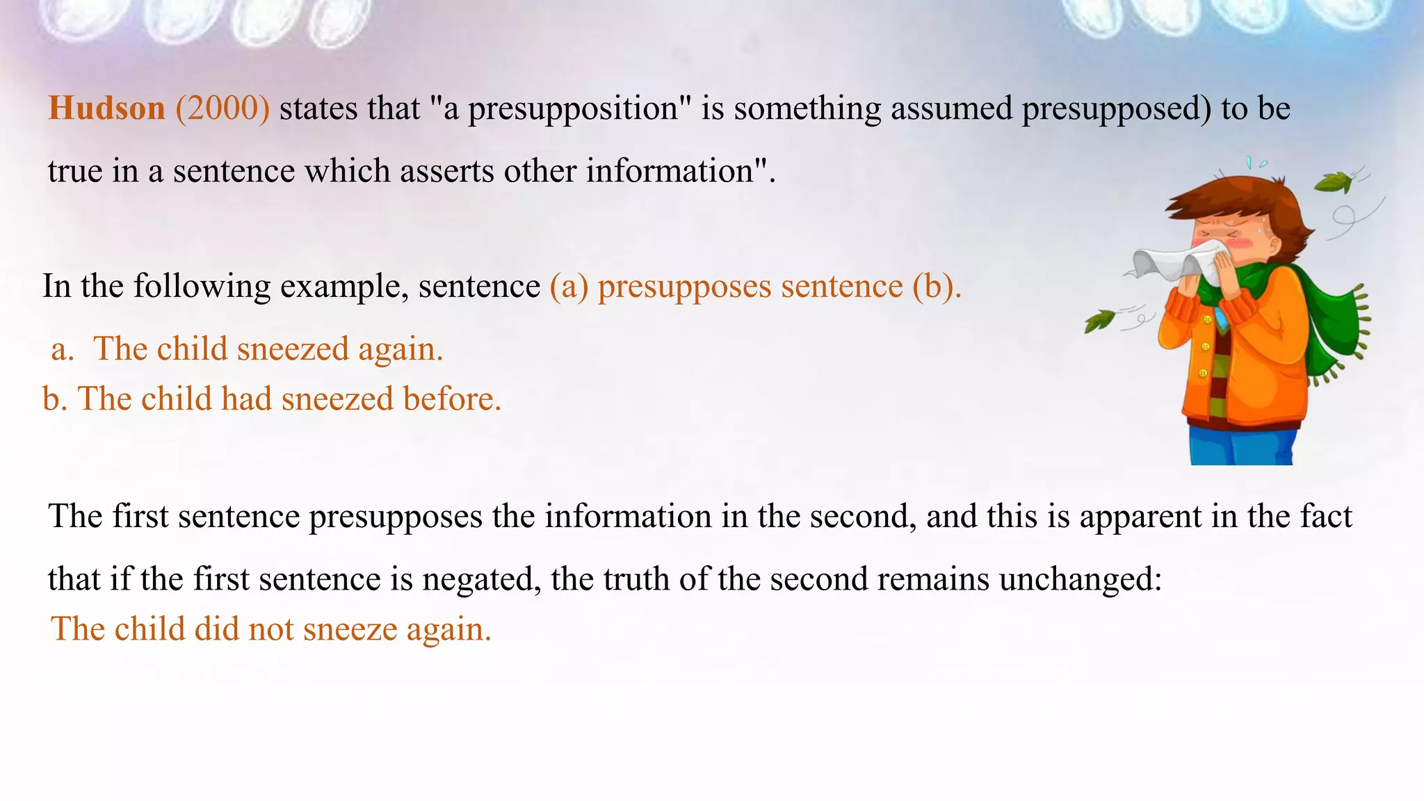 Presupposition and Entailment | PPTX
