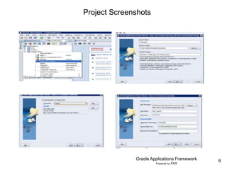 1.OAF Custom Page Screen Shots.ppt | Databases | Computer Software and ...