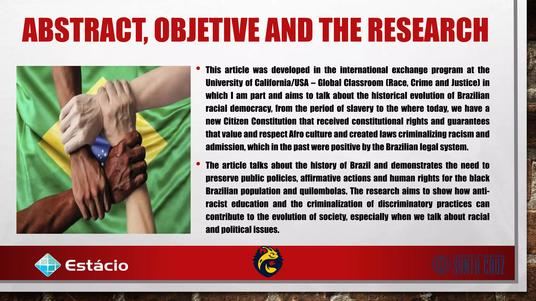 Racial democracy, by Wagner Muniz - Copia.pptx