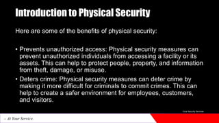 Introduction to Security | PPTX