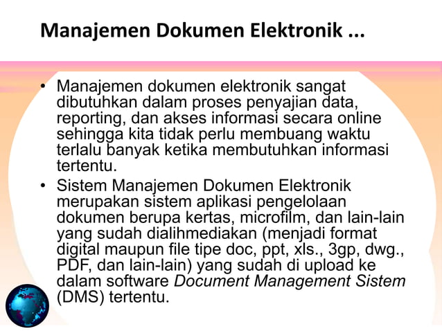 Paradigma & Filosofi Electronic Filing & Data Management System ...