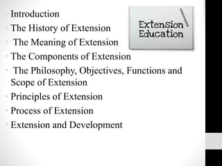 1. Intoduction to Extension.pptx | Education