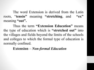 1. Intoduction to Extension.pptx | Education